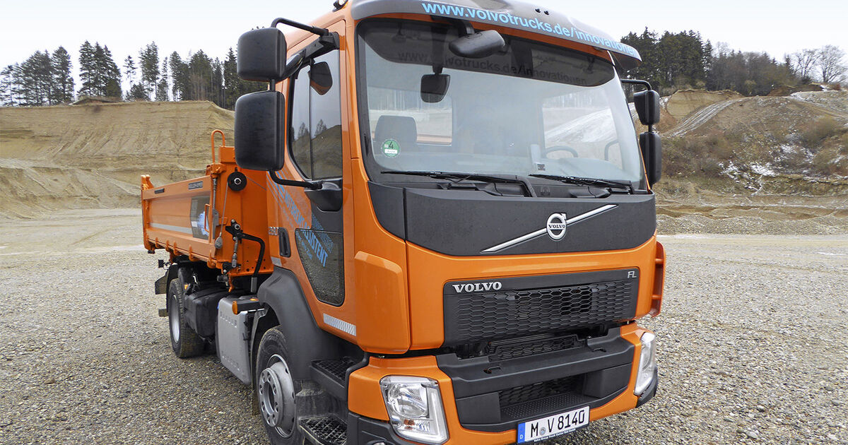 Einstieg in Baubranche: Volvo FL 280 - eurotransport